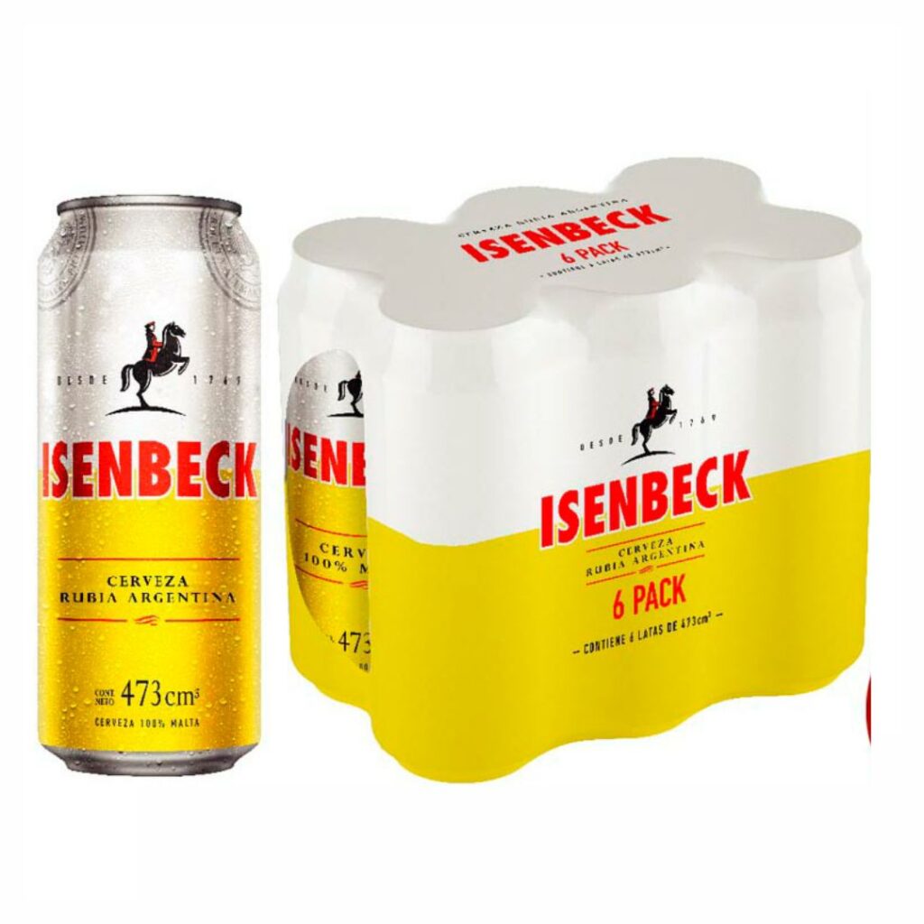 Cerveza ISENBECK LATA x473cc x6un – Distribuidora Gabiluc